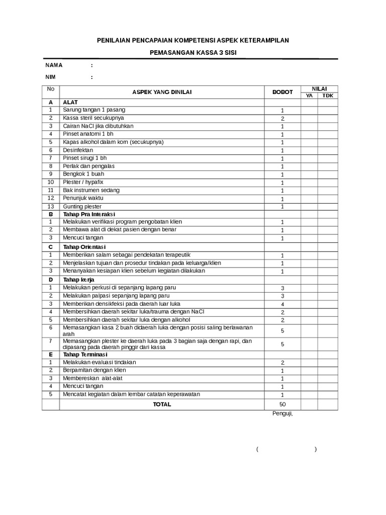 Sop Kassa 3 Sisi | PDF