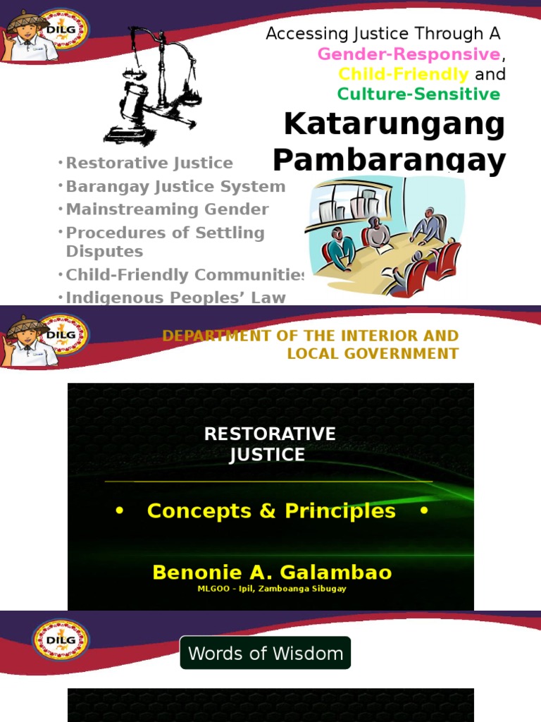 1 - KP - Restorative Justice | PDF | Restorative Justice | Sociological ...