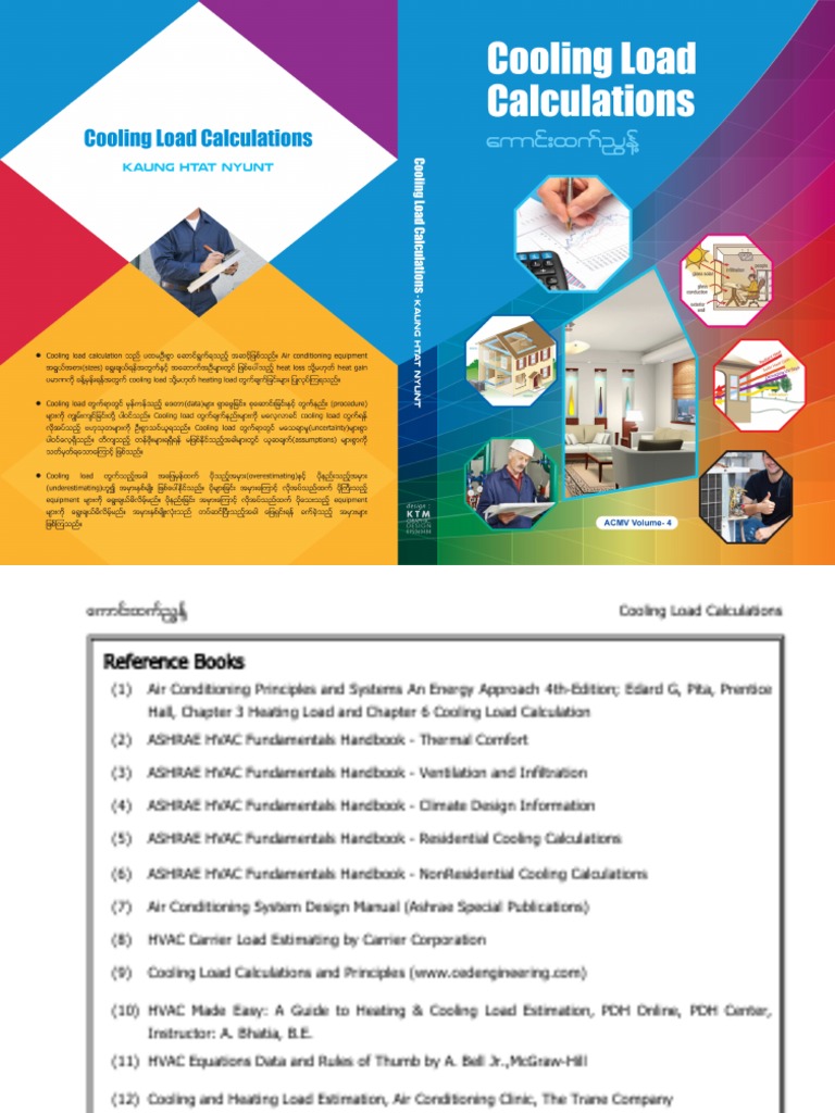 Cooling Load Calculations All Chapters | PDF
