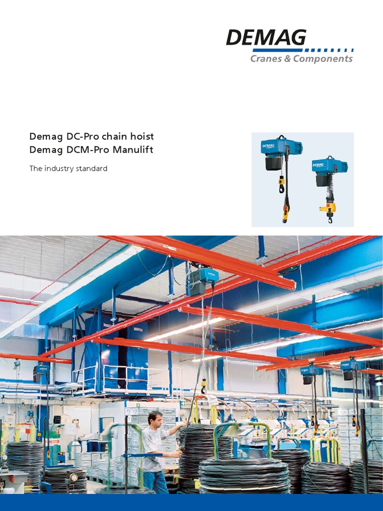 Standard – Made by Demag Cranes & Components | PDF | Crane (Machine ...