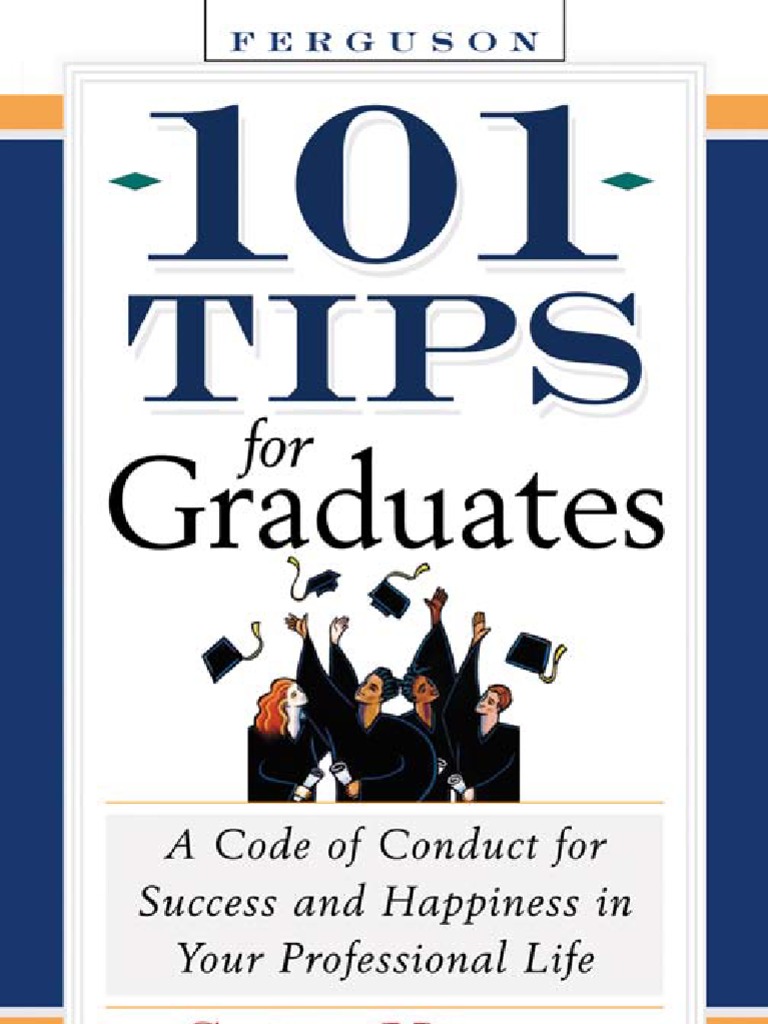 101 Tips For Graduates | PDF | Clothing | Optimism