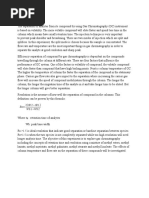 Lab Report GC | PDF | Gas Chromatography | Chromatography