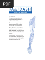 Brief Michigan Hand Questionnaire With Scoring | PDF | Race And ...