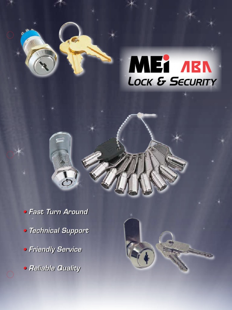 Cam Lock Brochure | PDF | Lock (Security Device) | Security Technology