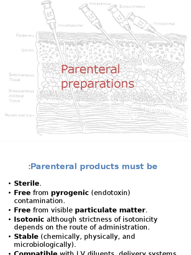 Parenteral Preparations | Freeze Drying | Sterilization (Microbiology)