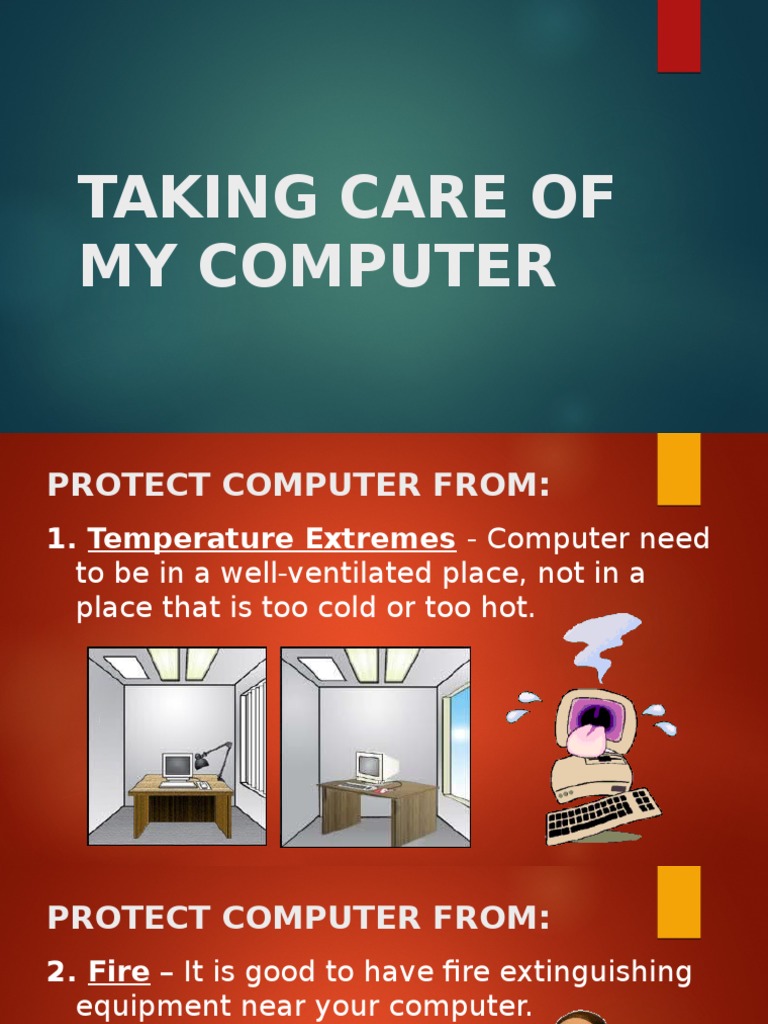 Taking Care of My Computer | PDF