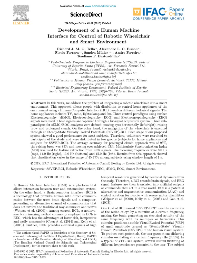 MTI - Paper | PDF | Electroencephalography | Human–Computer Interaction