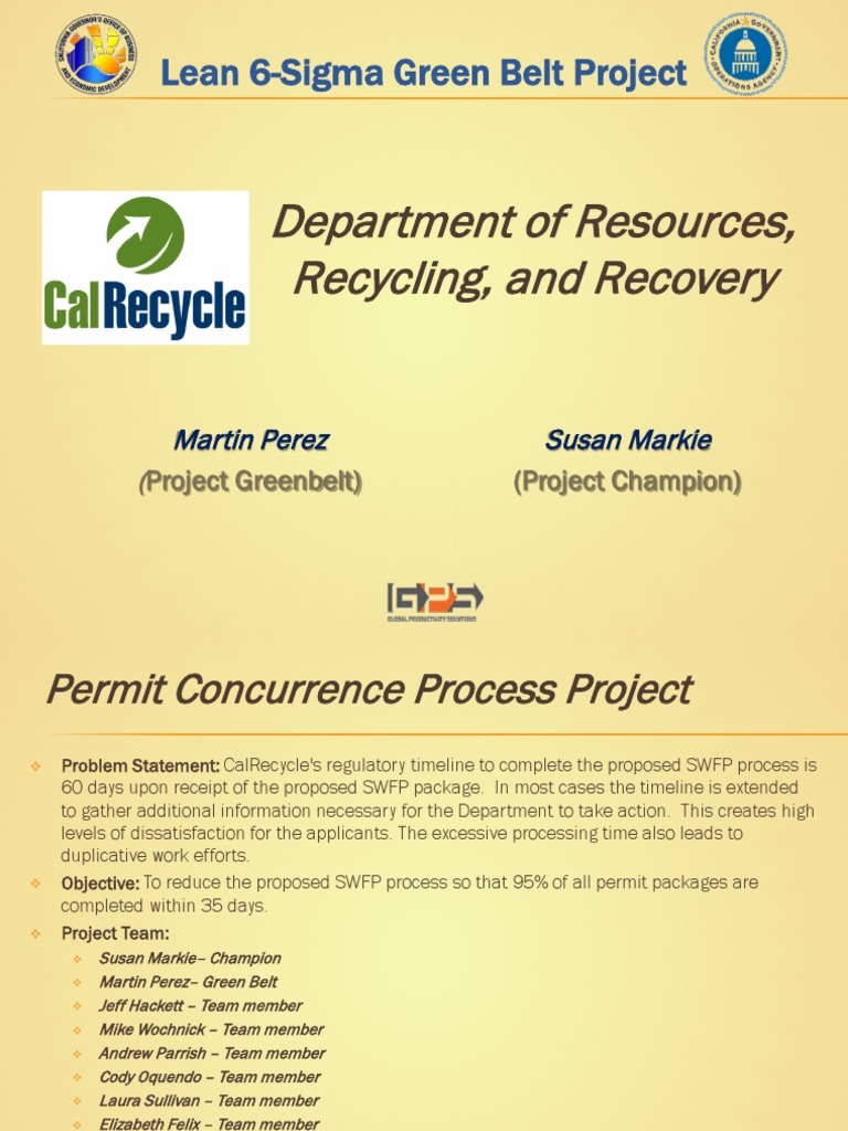 CalRecycle FinalPresentation | PDF | Business