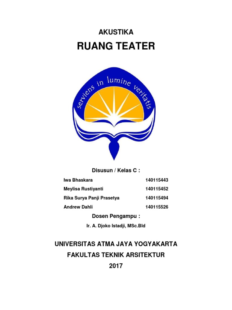 Desain Akustik Ruang Teater Efektif | PDF