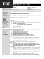 Detailed Lesson Plan in Science (Solar System) | PDF | Solar System ...