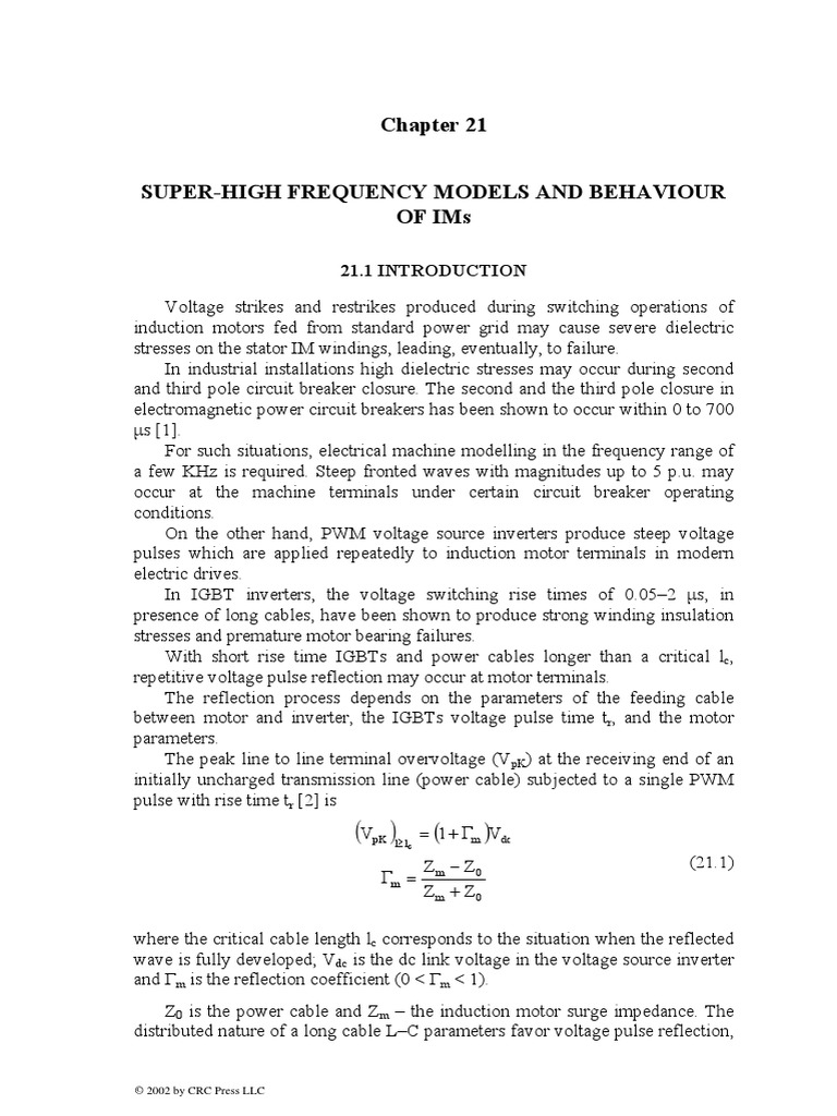 Super-High Frequency Models and Behaviour PDF | PDF | Inductor | Inductance