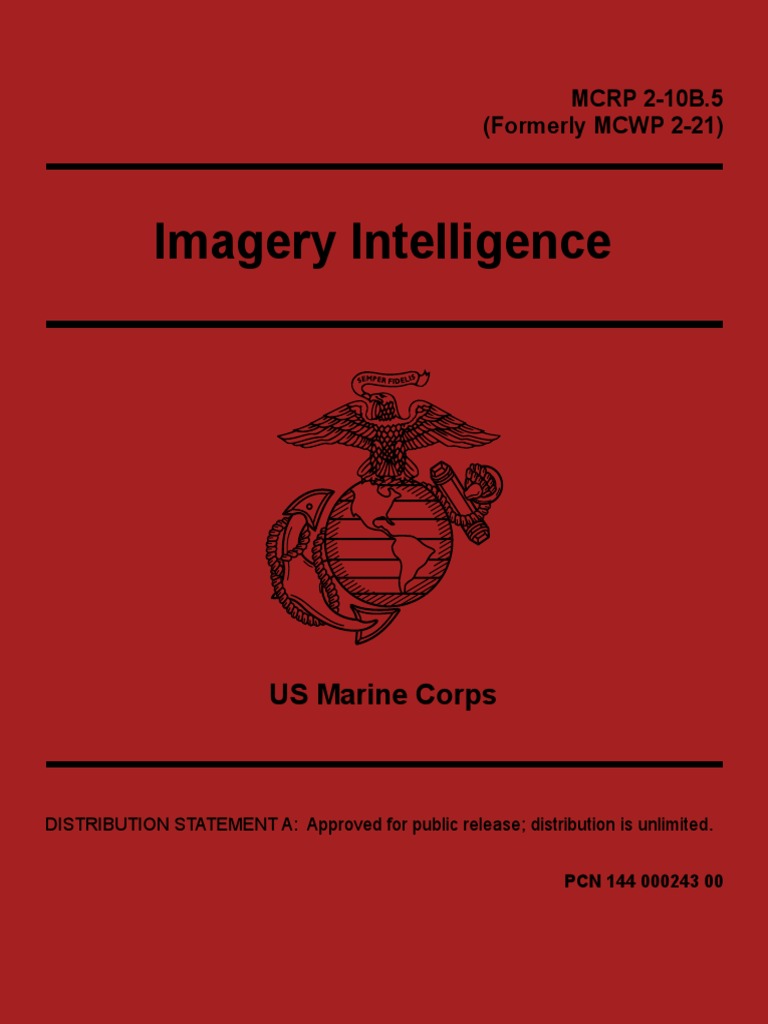 Imint Usmc PDF | PDF | Military Intelligence | Marine Air Ground Task Force