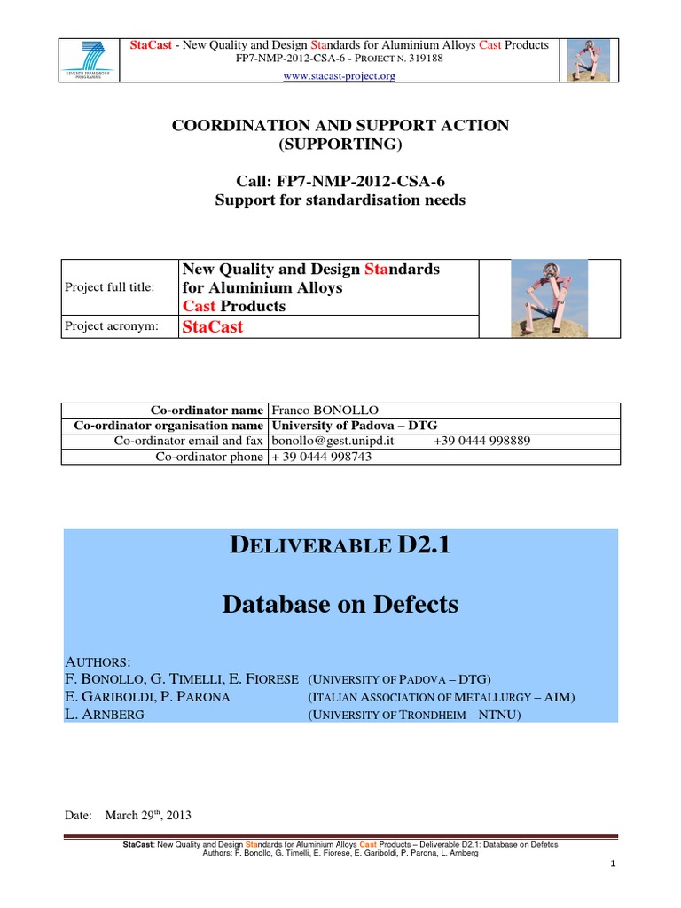 Aluminium Casting Defects Database | PDF | Casting (Metalworking) | Foundry