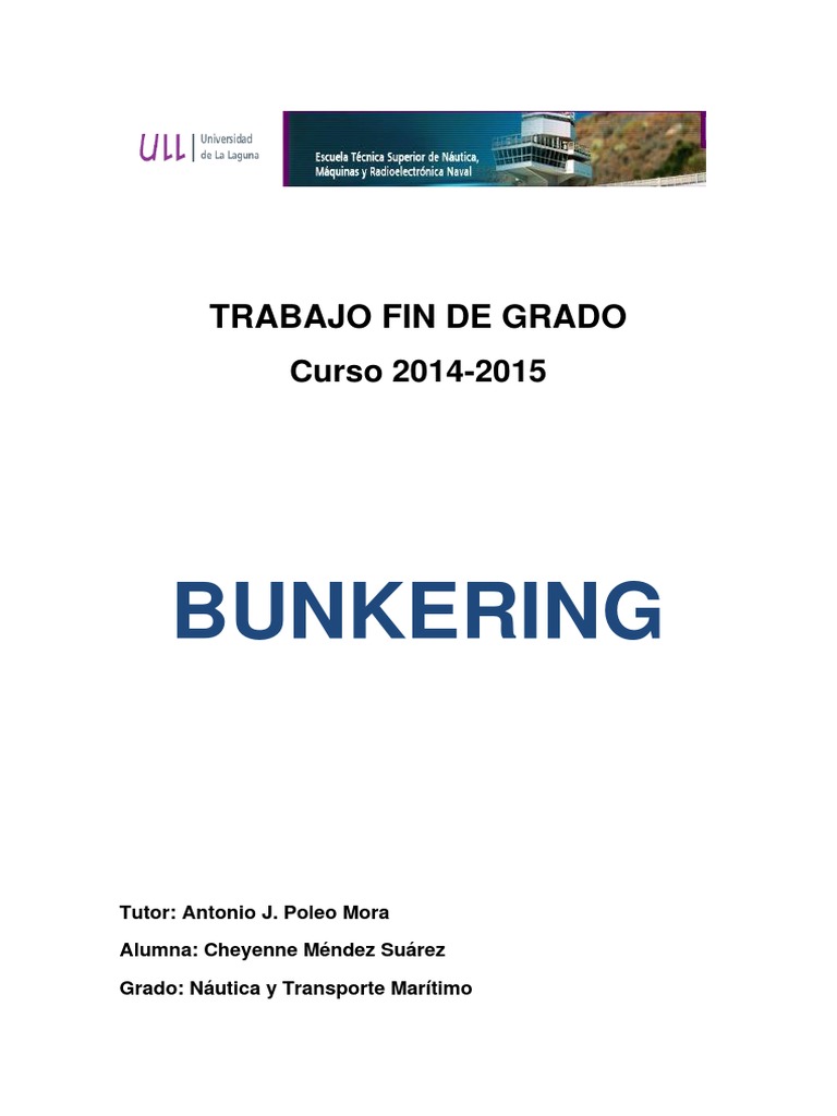 Bunker Ing | PDF | Gasolina | Barcos