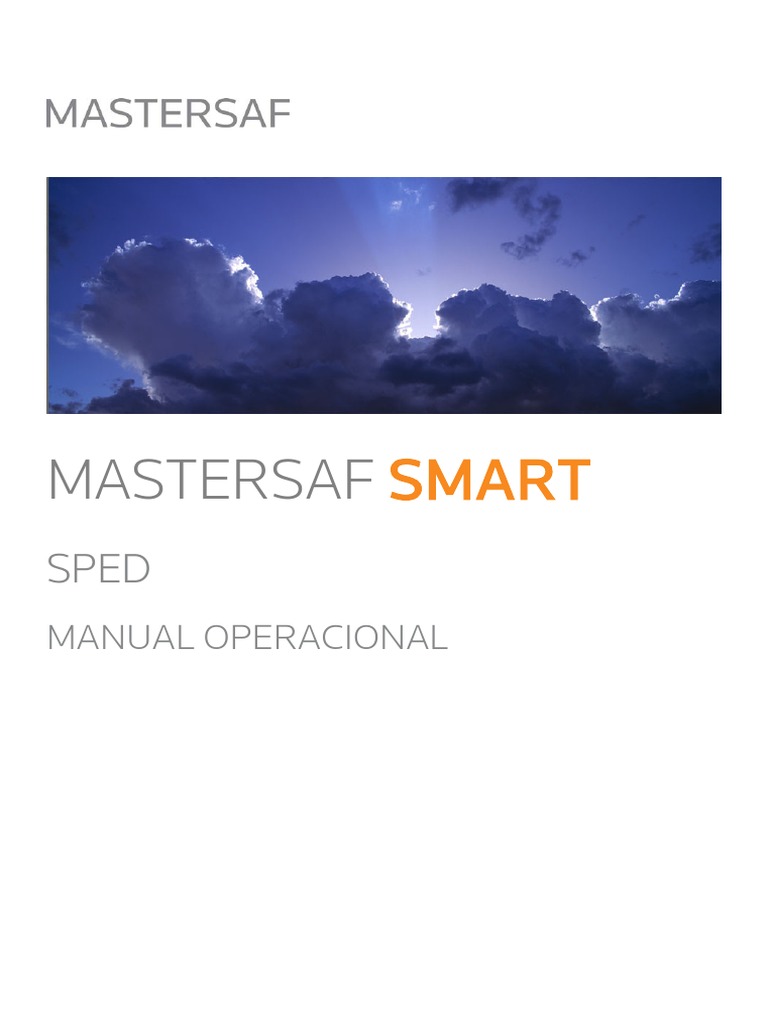 Mastersaf Smart Modulo SPED | PDF | Escrituração contábil | Contabilidade