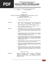 Contoh SK UP2K PKK | PDF