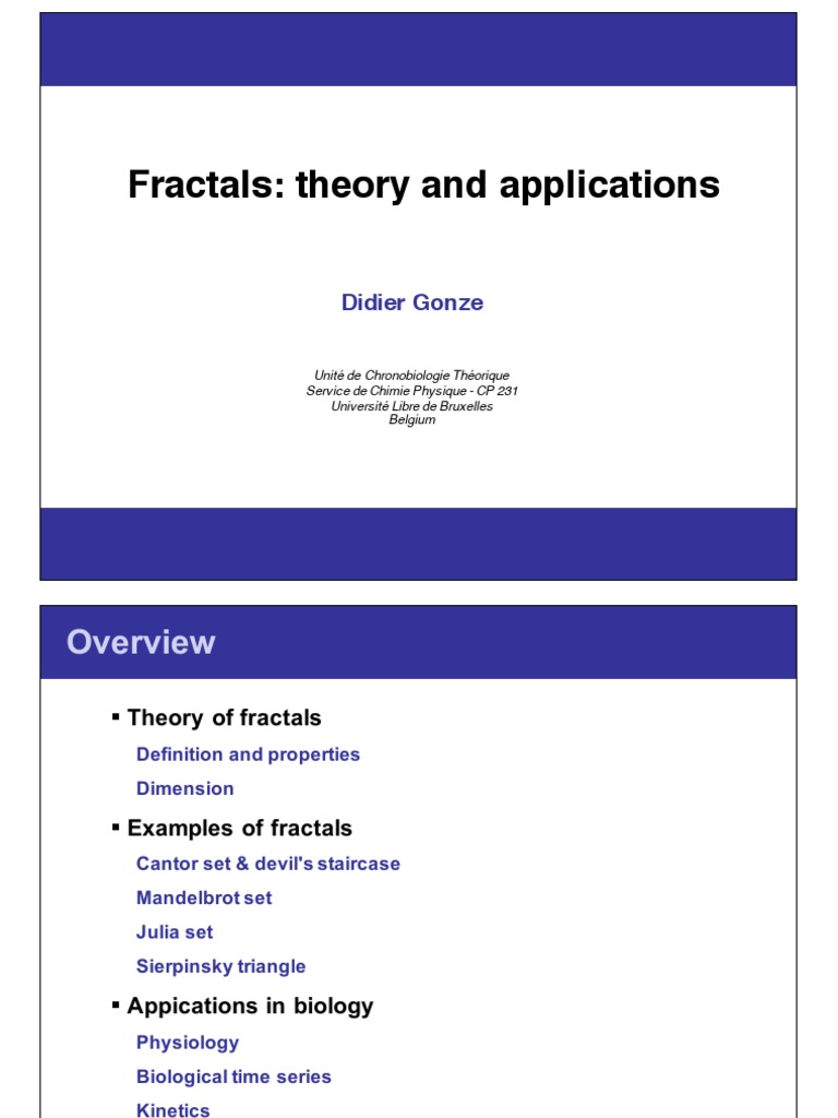 Fractals | PDF | Fractal | Mathematical Concepts