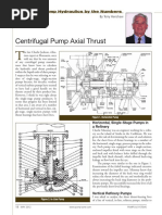 Understanding Axial Thrust in Pumps | PDF | Pump | Dynamics (Mechanics)