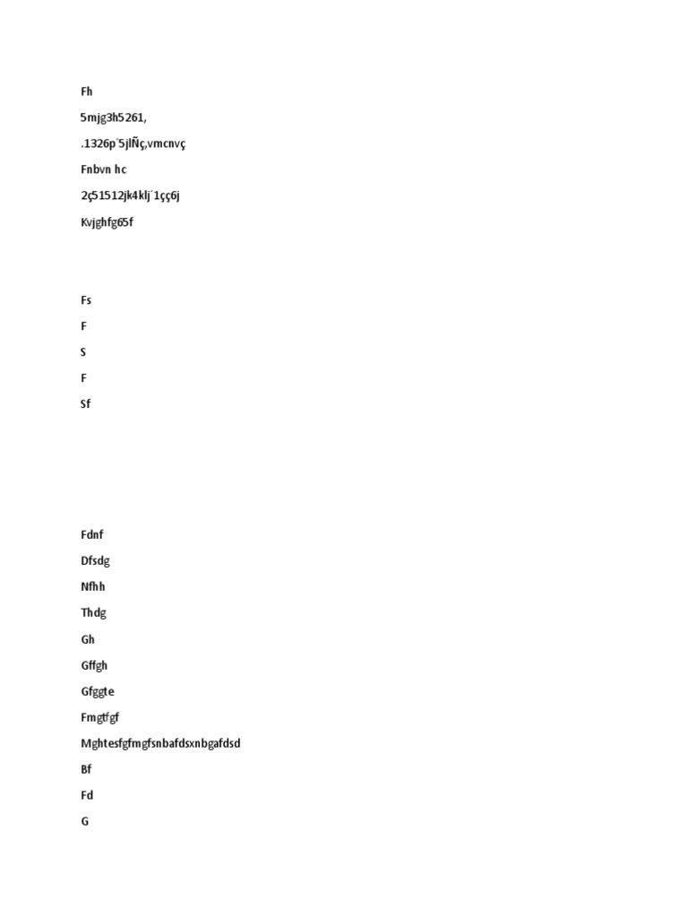 Random text document | PDF