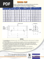 Tabela de Conversão de Polegadas para Milímetros e Centímetros | PDF ...