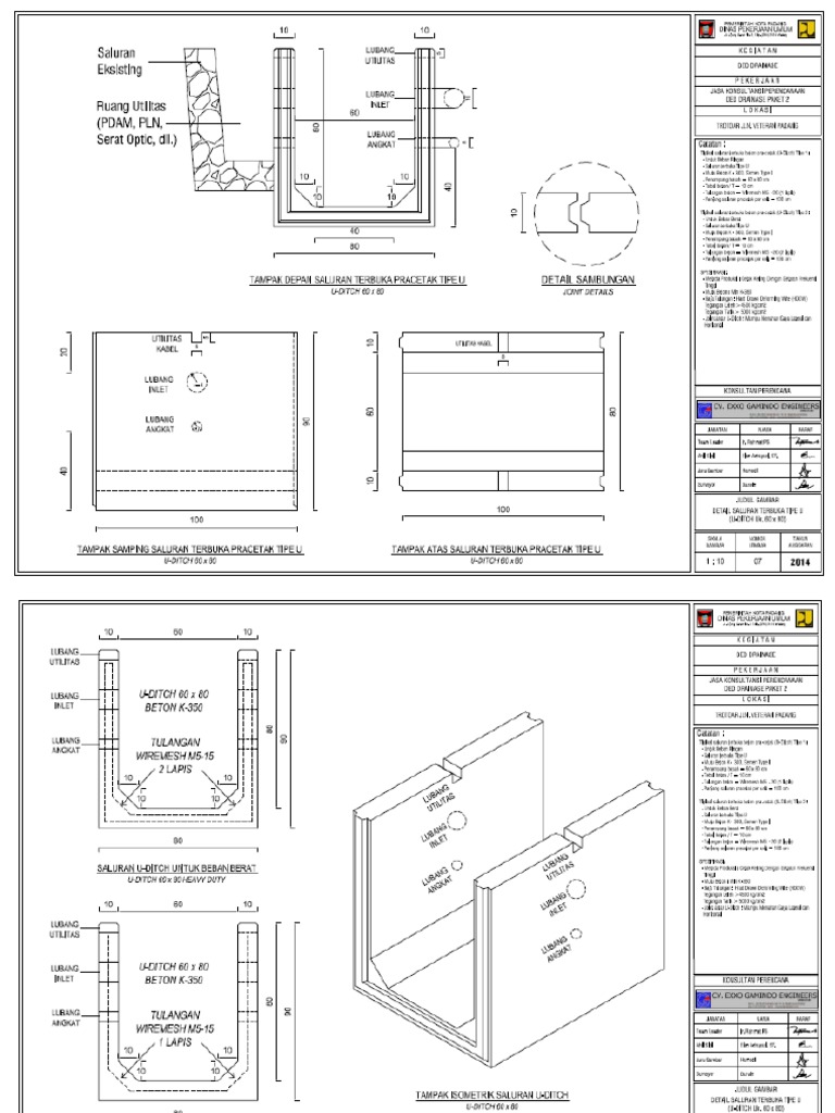 Gambar U Ditch | PDF