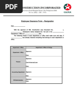 Employee Movement Form | PDF