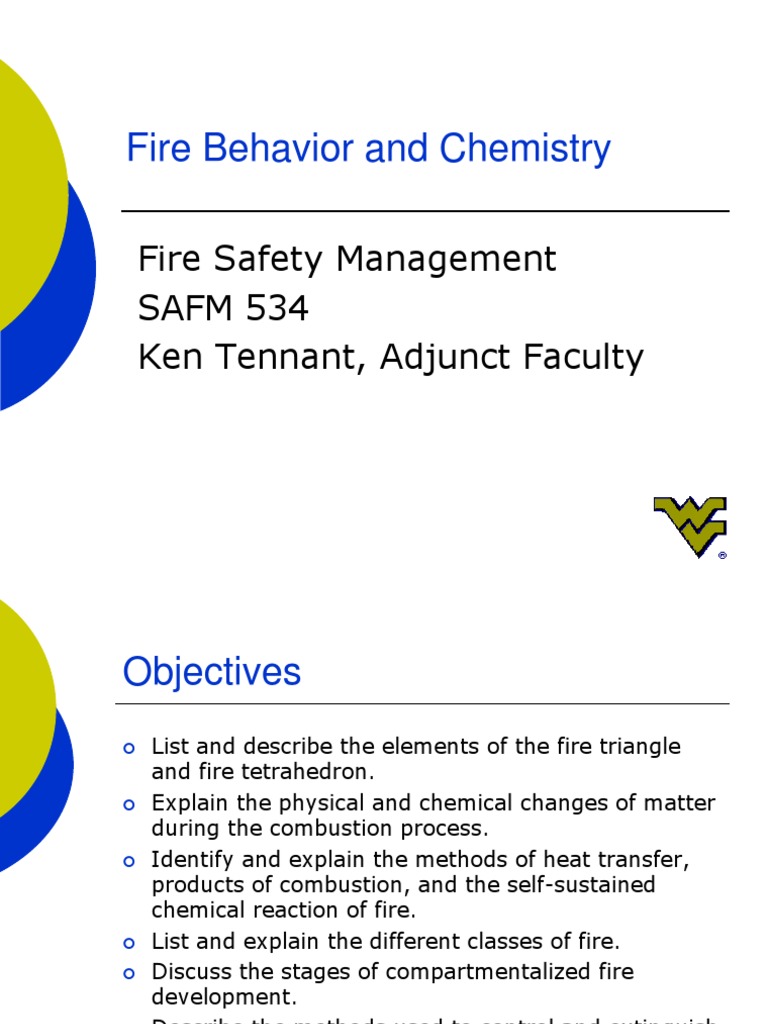Understanding Fire Behavior and Chemistry | PDF | Fires | Combustion