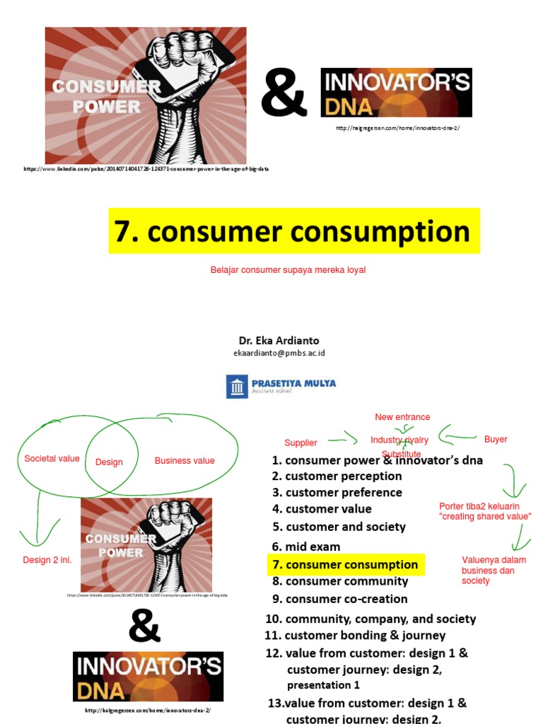 Consumer Consumption Pdf Brand Business