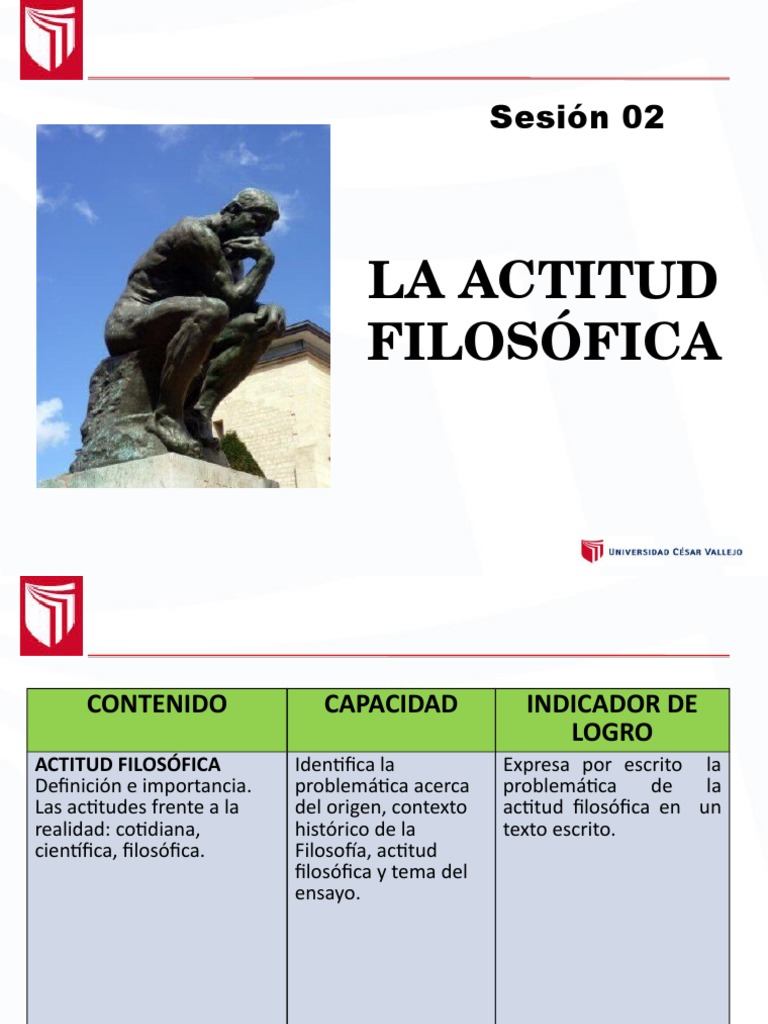 La Actitud Filosófica y su Impacto | PDF | Conocimiento | Razón