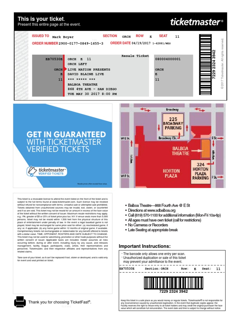 TicketFast PDF | PDF | Ticket (Admission) | Government Information