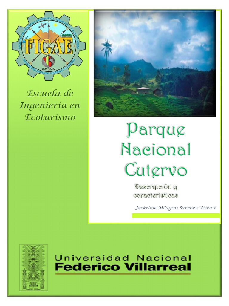 Informe Parque Nacional Cutervo | PDF | Evapotranspiración | Biodiversidad