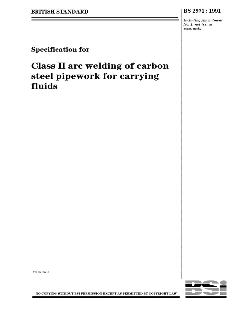 BS 2971-1991 PDF | PDF | Welding | Construction