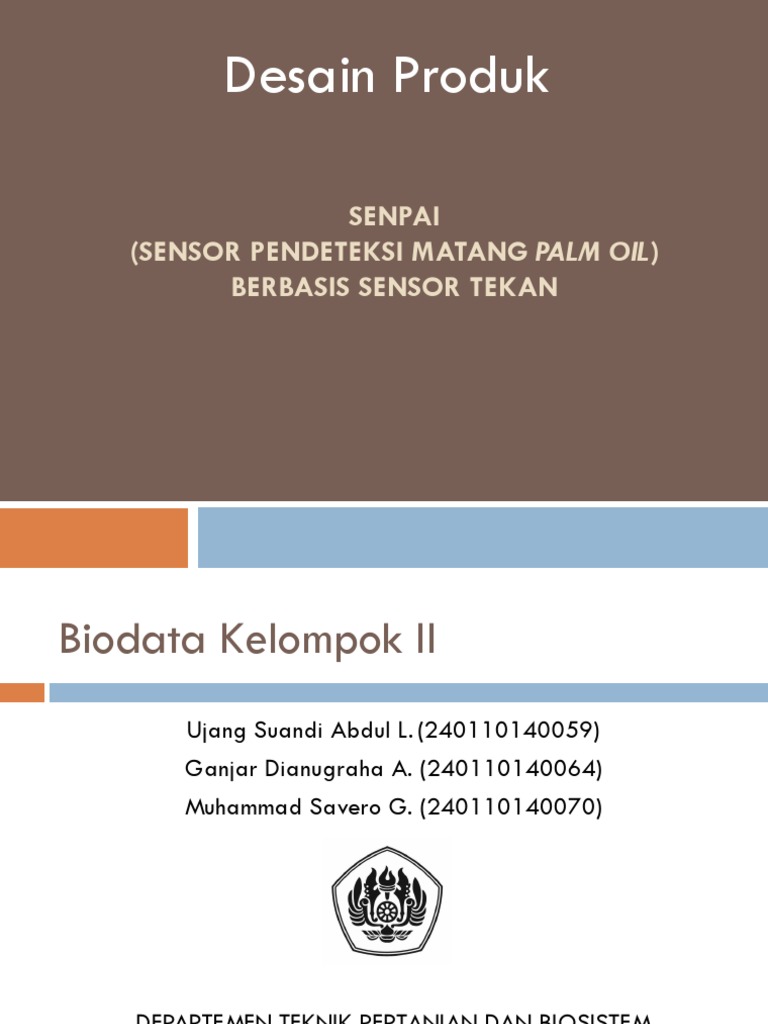 Sensor Kematangan Sawit | PDF