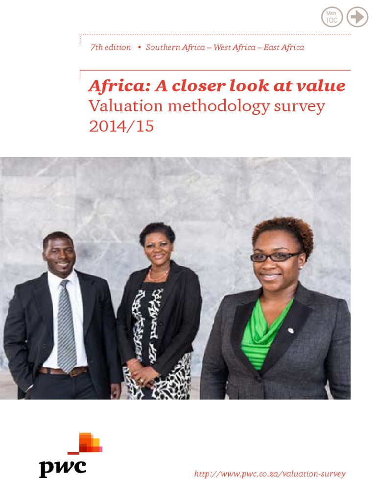 PWC Valuation Methodology Survey 2015 | PDF | Valuation (Finance ...