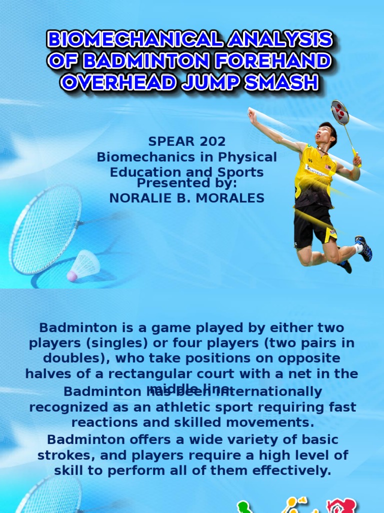 Biomechanical Analysis of Jump Smash | PDF | Sports | Mechanics