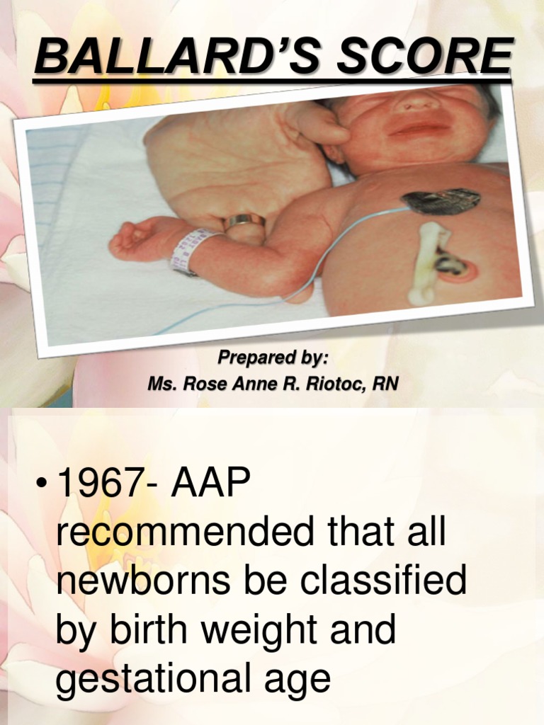 Ballard Score for Newborn Assessment | PDF