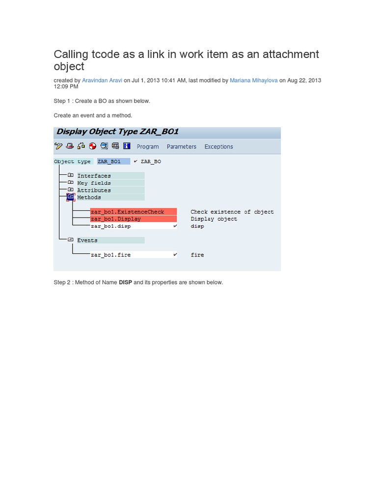 Workflow Integration with SAP Tcodes | PDF | Business
