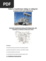Transformer Design Calculation Sheet | PDF | Transformer | Electric Power