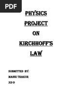 Physics Project Class-XII (2021-22) - Investigatory Project | PDF ...
