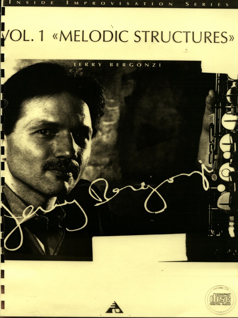 Jerry Bergonzi - Vol 1 - Melodic Structures PDF | PDF