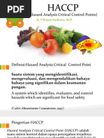 7 Prinsip Penerapan Haccp | PDF