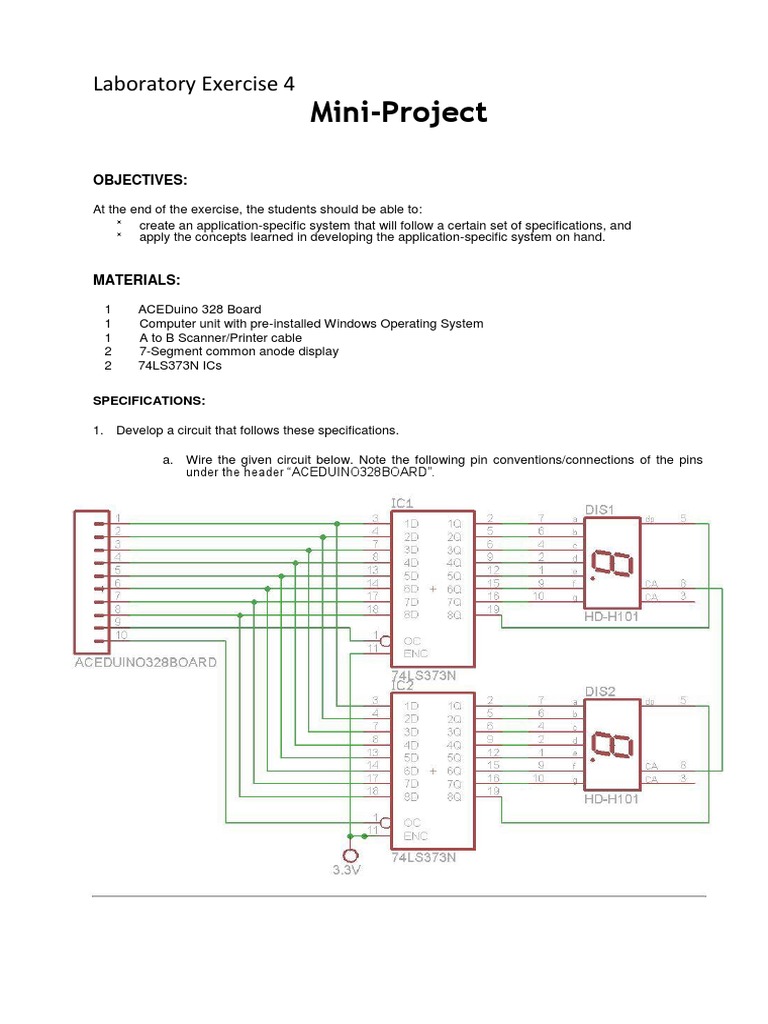04 Laboratory Exercise 4 (Full Permission) | PDF | Electronic Circuits ...
