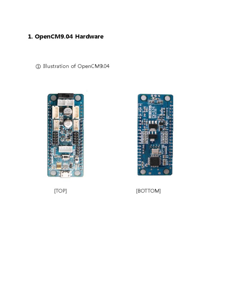 1 OpenCM9 04 Hardware | PDF | Usb | Booting