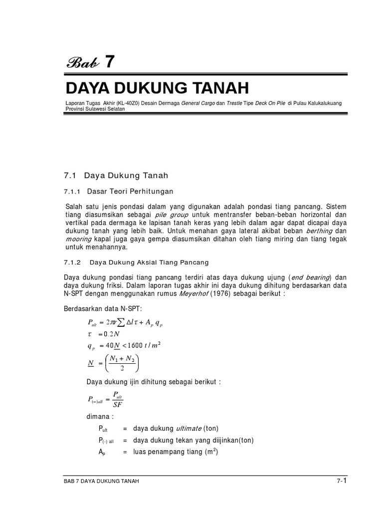 Perhitungan Fixity Point PDF | PDF