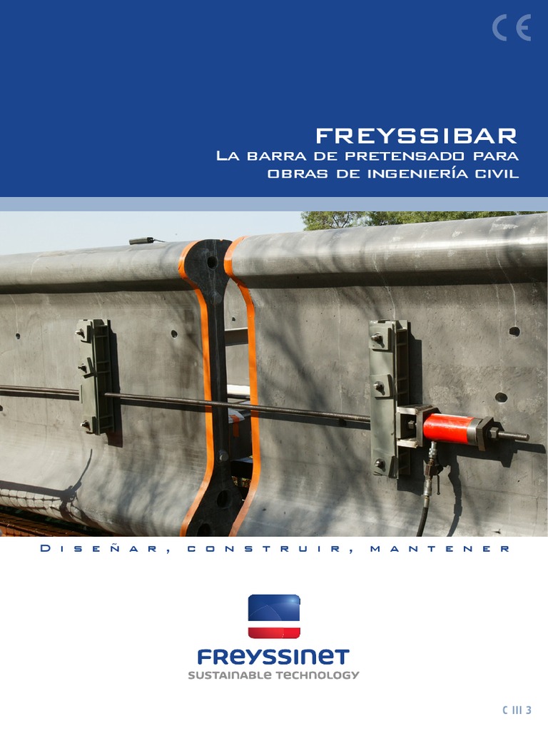 Freyssibar 12P Es v07 BD | PDF | Hormigón pretensado | Resistor