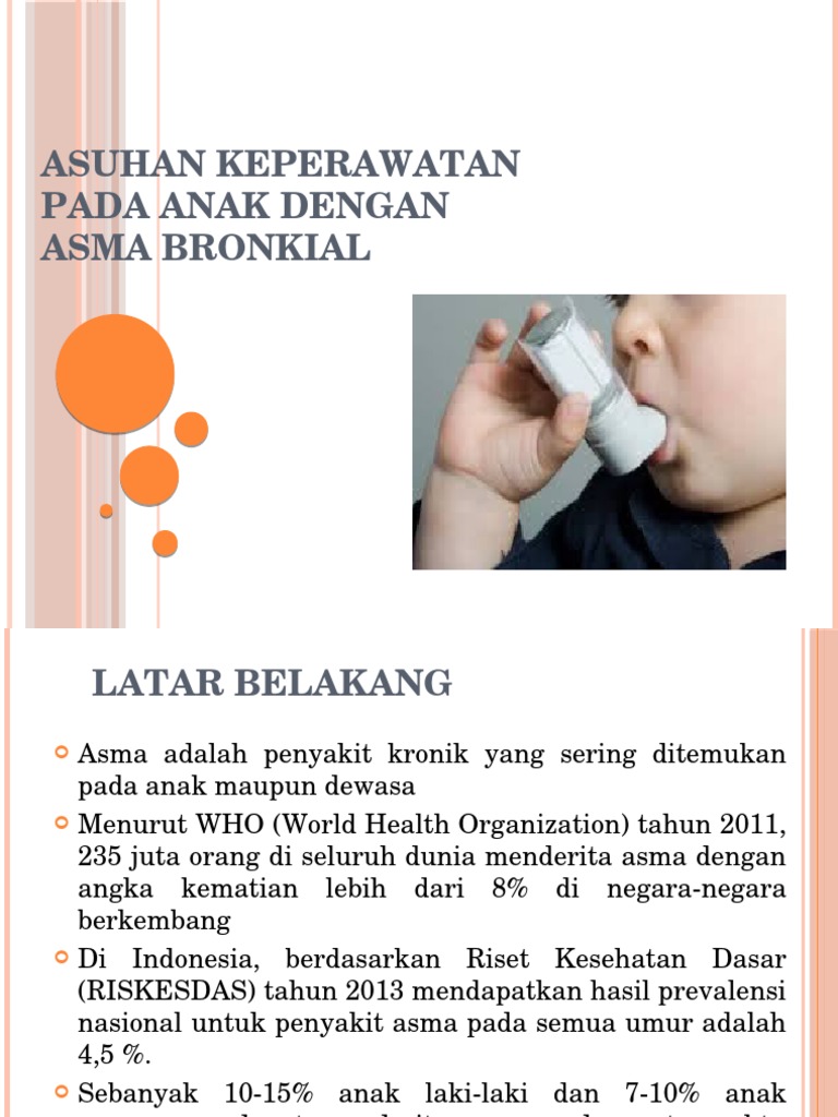 Asuhan Keperawatan Anak Asma Bronkial | PDF