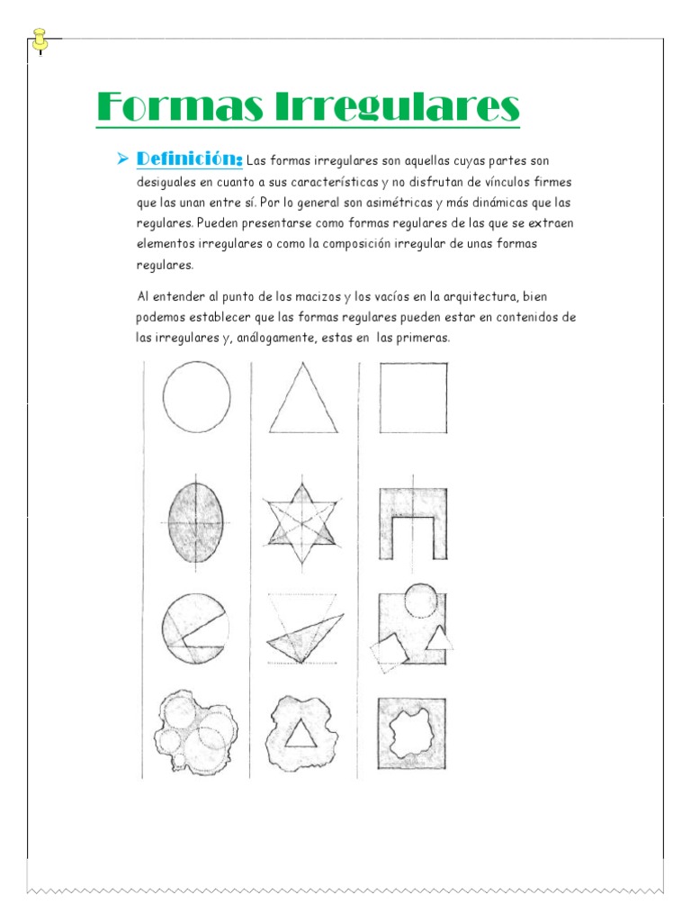 Formas Irregulares en Arquitectura | PDF | Naturaleza | Science