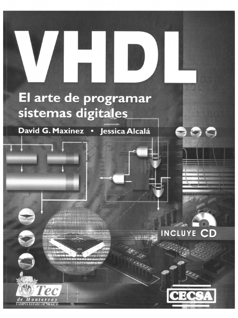 VHDL Maxinez | PDF | Arreglos de compuertas lógicas programables en sitio | Vhdl