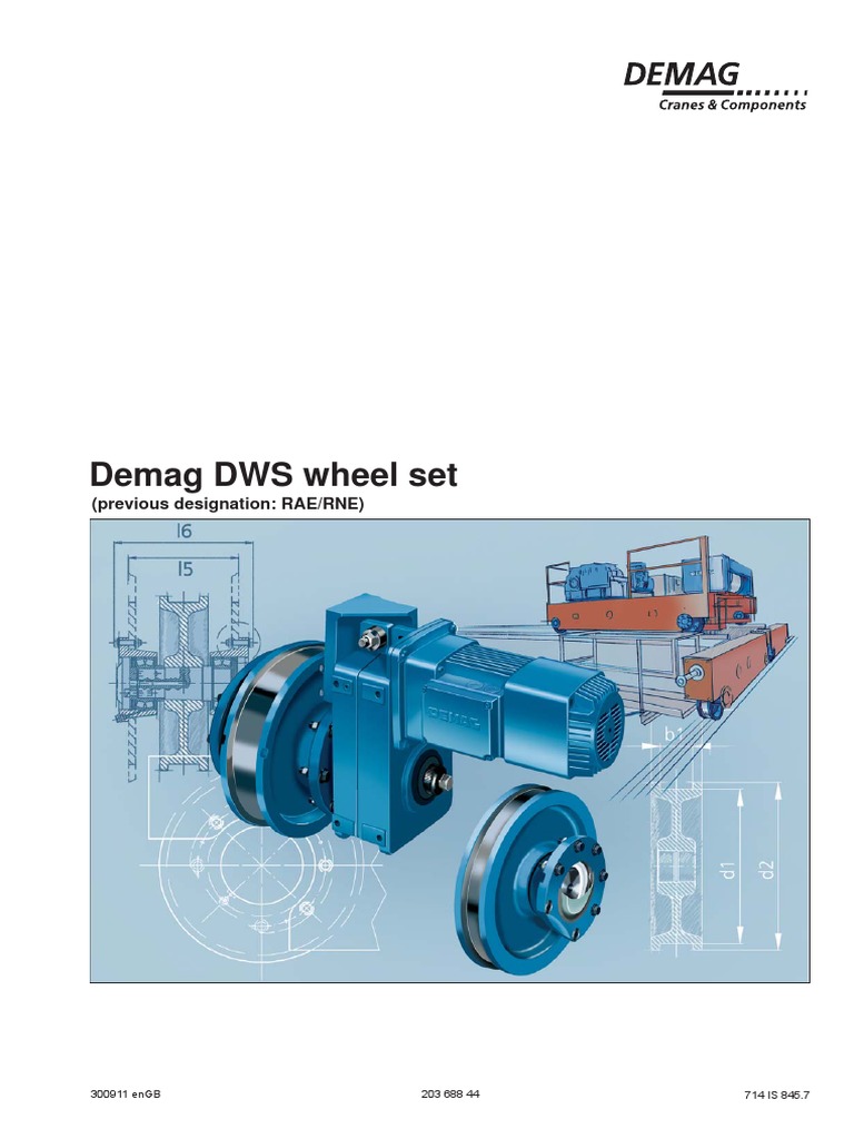 DWS Wheel | PDF | Transmission (Mechanics) | Bearing (Mechanical)