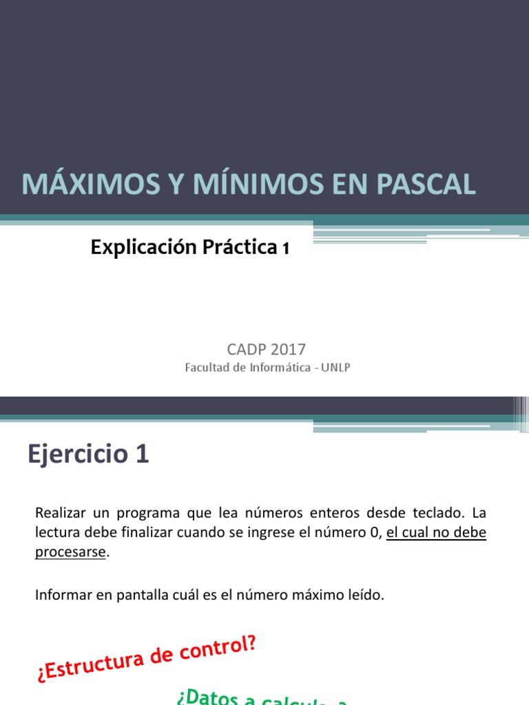 EP1 2017 - Máximos y Mínimos Pascal | PDF | Deportes | Básquetbol